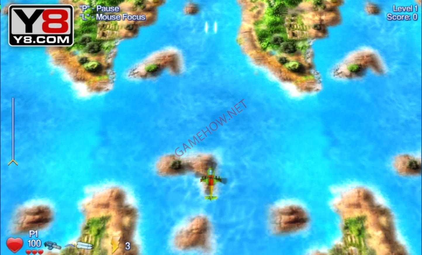 Chơi game Máy Bay 3D online, game bắn máy bay phản lực kinh điển