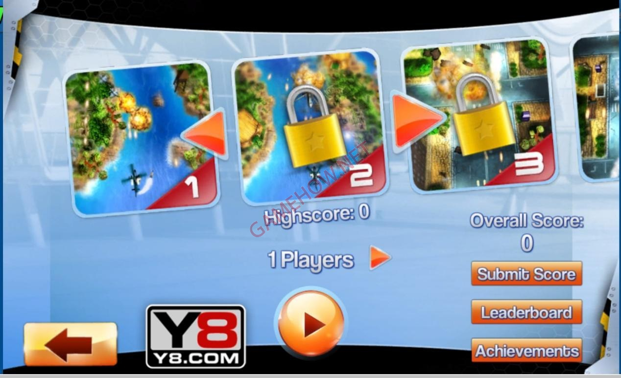 Chơi game Máy Bay 3D online, game bắn máy bay phản lực kinh điển