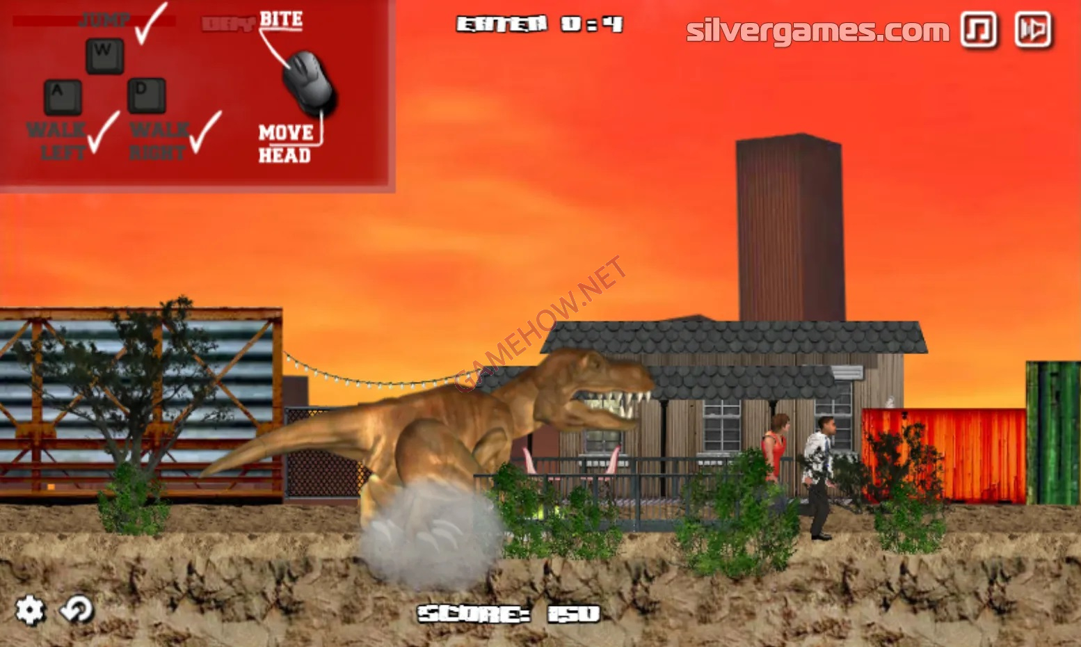 Chơi game Rio Rex online, game nhập vai khủng long hay nhất