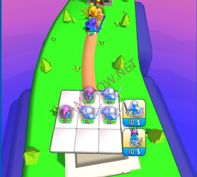 Chơi game hợp nhất chiến đấu online (Merge to Battle online)