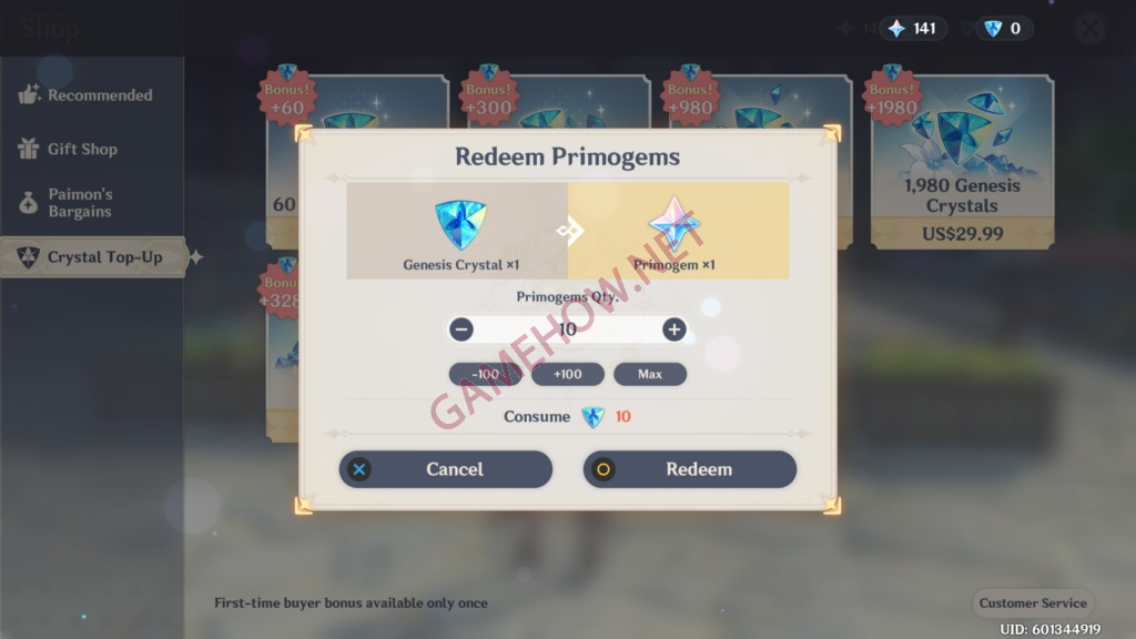 Cách nhận Primogems trong Genshin Impact chi tiết nhất