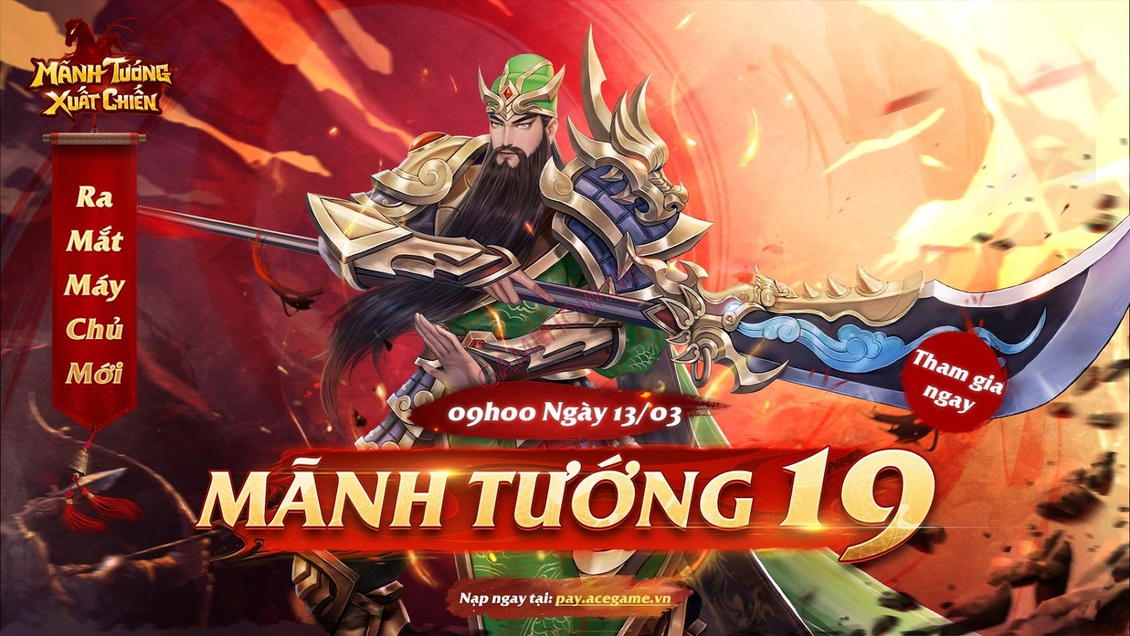 Code Mãnh Tướng Xuất Chiến Mới 2024 Nhận Vật Phẩm Quý