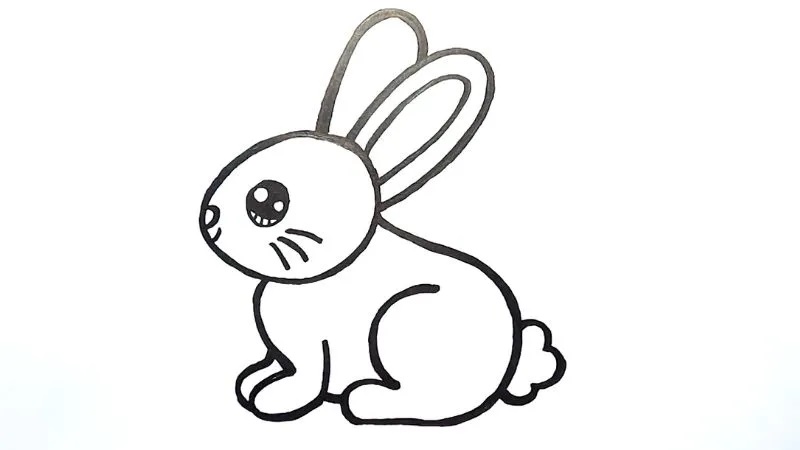 30+ mẫu tranh tô màu con thỏ đẹp, cute nhất cho bé tập tô