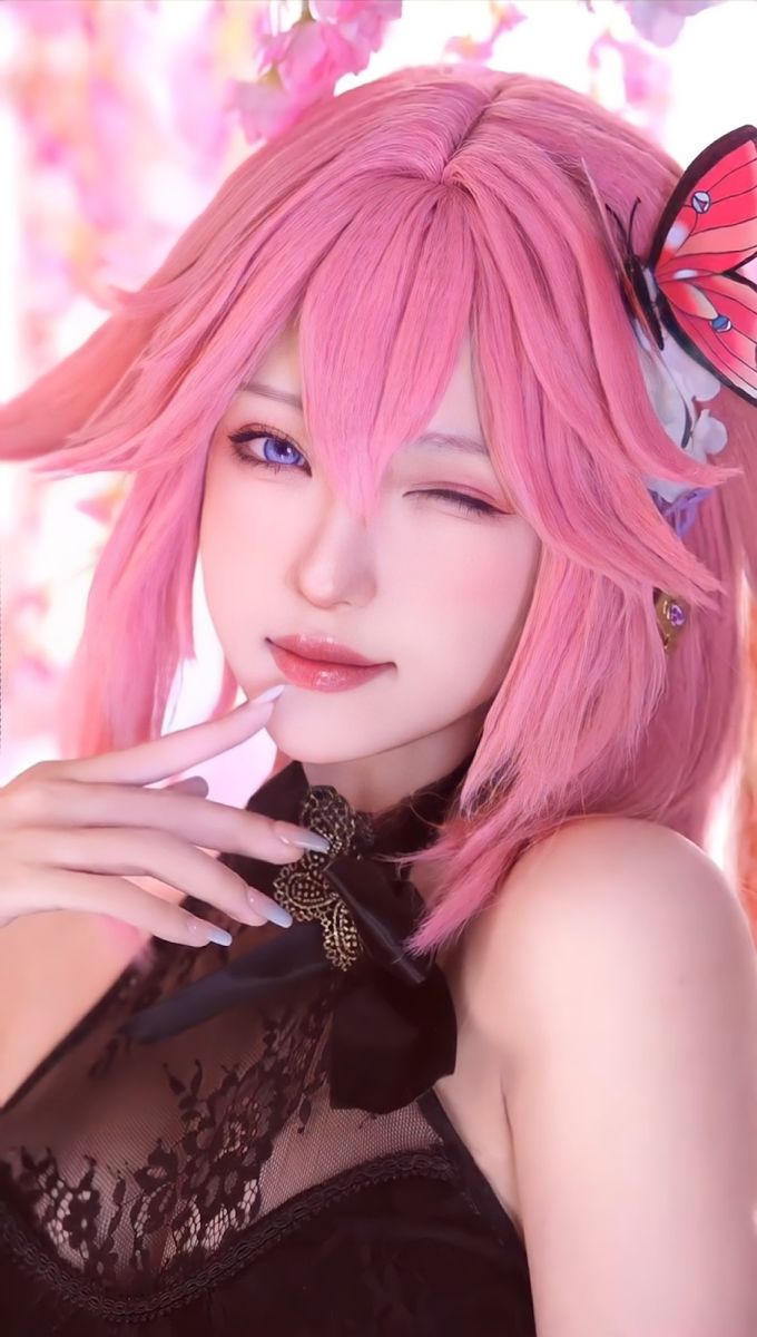 Ngất Ngây Với Bộ Sưu Tập ảnh Cosplay Yae Miko đẹp Siêu Thực